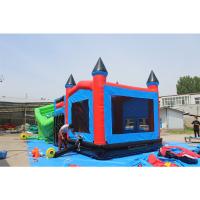 China 8 to 13 Years Age Range Commercial Grade PVC Bounce House With Slide For Party Rental for sale