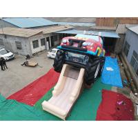 China Kids' Favorite Inflatable Bounce Castle with Slide and Custom Logo Repair Kit Included for sale