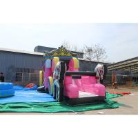 China Kids' Favorite Inflatable Bounce Castle with Slide and Custom Logo Repair Kit Included for sale