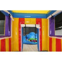 China Unisex Inflatable Bounce House Jump House with Custom Logo Printed Entertainment for sale