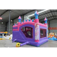 China Custom Logo Printed Inflatable Inflatable Bouncy Castle Jumping Castle for 8-13 Years Old for sale