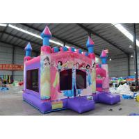 China Custom Logo Printed Inflatable Inflatable Bouncy Castle Jumping Castle for 8-13 Years Old for sale
