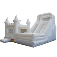 China Customized White Bouncy Castle for Your B2B Needs Free Shipping for sale