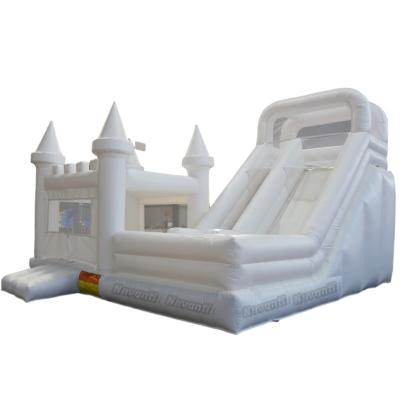 China Customized White Bouncy Castle for Your B2B Needs Free Shipping for sale