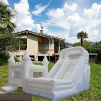 China Customized Color White Bounce Castle for Kids Aged 8 to 13 Years Old Inflatable Jumper for sale