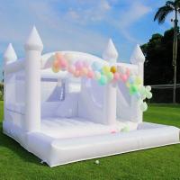 China Customized Color White Bounce Castle for Kids Aged 8 to 13 Years Old Inflatable Jumper for sale