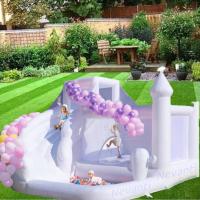 China Customized Color White Bounce Castle for Kids Aged 8 to 13 Years Old Inflatable Jumper for sale