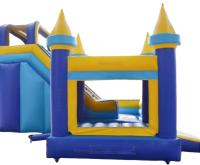 China Commercial Kids Playground Obstacle Toboggan Bouncy Water Slide Combo Inflatable Bouncer for sale