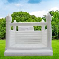 China Customized Color Castle for 2024 Hot Style White Wedding Bouncy Castle Sale for sale