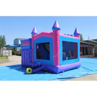 China Inflatable Bounce House With Slide Jumping Castle For Kids PVC Customized Color for sale