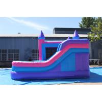 China Inflatable Bounce House With Slide Jumping Castle For Kids PVC Customized Color for sale