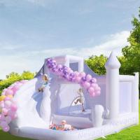 China Unisex 2024 Design Commercial Grade White Bounce House for Middle Schoolers 8-13 for sale