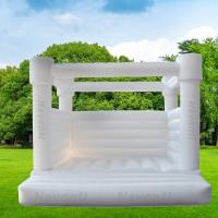 China Unisex 2024 Design Commercial Grade White Bounce House for Middle Schoolers 8-13 for sale