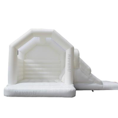 China Unisex Customized Color White Inflatable Bouncer for Water Slide Castle for sale