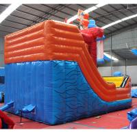 China Highly Durable Popular Inflatable Pirate Ship Water Slide Jumping Castles With Prices for sale