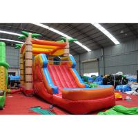 China Customized Color and Size Kids Bounce House with Slide Commercial Grade for sale