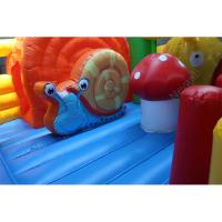 China Kids' Jumping Castle Inflatable Bouncer with Slide and Custom Logo Printing for sale