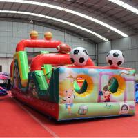 China Customized Size Inflatable Bouncer Hamburg Castle Perfect for Obstacle Courses for sale