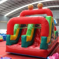 China Customized Size Inflatable Bouncer Hamburg Castle Perfect for Obstacle Courses for sale