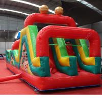 China Customized Size Inflatable Bouncer Hamburg Castle Perfect for Obstacle Courses for sale