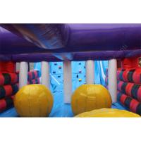 China 80ft Long Inflatable PVC Obstacle Course with Customized Color and Size for sale