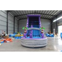 China 14 Years up Inflatable Pool with Slide and Commercial Water Slide Repair Kit Included for sale