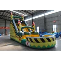 China Customized Size Inflatable Water Slide for Adults Commercial Backyard Kids Pool Slide for sale