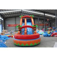 China Experience the Thrill with Our Custom Logo Printed Inflatable Castle Slides for sale