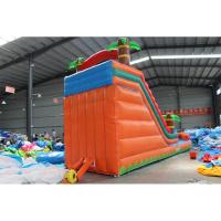 China Experience the Thrill with Our Custom Logo Printed Inflatable Castle Slides for sale