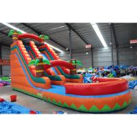 China Experience the Thrill with Our Custom Logo Printed Inflatable Castle Slides for sale