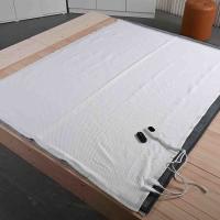 China Twin Size 24V DC Electric Blanket Infrared Heating Touch Screen / Remote / Tuya APP Operated for sale