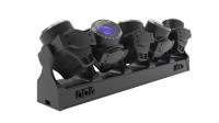 China Upgradeable Empire 5X120W LED Par Lighting with Fan Speed Adaptive Adjustment and 5 Independently Controlled Lamp Heads for sale