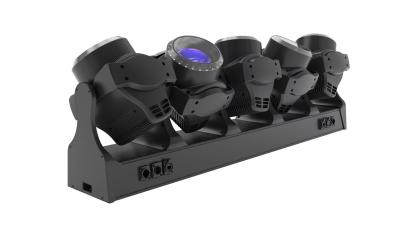 China Upgradeable Empire 5X120W LED Par Lighting with Fan Speed Adaptive Adjustment and 5 Independently Controlled Lamp Heads for sale