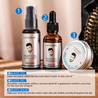 China Organic Beard Growth Oil 30ml Soften Smooth Nourishing Men Beard Care Product for sale
