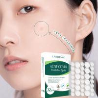 China 72 Pcs Hydrocolloid Acne Patch Waterproof Pimple Absorbing Cover Spot Treatment for sale