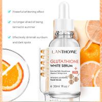 China Organic Face Serum with Hyaluronic Acid and Vitamin C 30ml Skin Whitening Glutathione Serum for sale