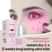China GMP Eyelash Growth Serum Waterproof Long Lasting Eyelash Extension Glue 5ml for sale