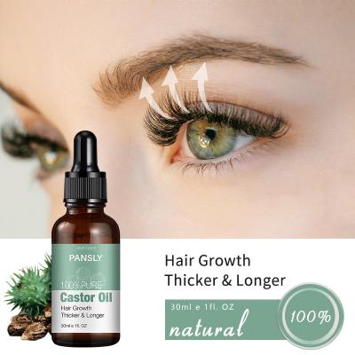 China Jamaican Black Castor Oil Hair Growth Treatment 100ml OEM Eyelash Serum for sale