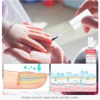 China Private Label 15ml Nail Repair Essence Anti Nail Bites Treatment Polish Liquid for Kids for sale