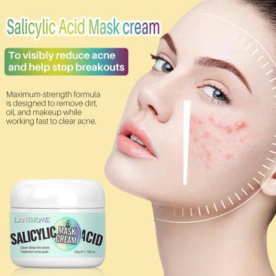 China Acne Scar Removal Face Cream with Salicylic Acid 50g Anti Acne Treatment Whitening Cream for sale