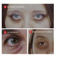 China Hyaluronic Acid Eye Cream Massager 30ml Anti Dark Circle Bags Remover Peptide Eye Care for sale