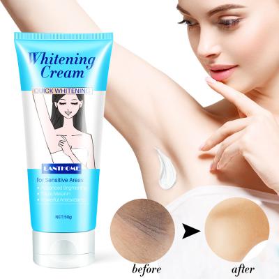 China MSDS Certified Instant Bleaching Cream for Skin Underarm Knees Armpit Private Parts 50g for sale