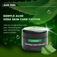 China Moisturizing Aloe Gel Tanning Cream with Bronzer for Long-Lasting Color and Fade Protection 200ml for sale