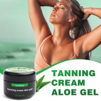 China Moisturizing Aloe Gel Tanning Cream with Bronzer for Long-Lasting Color and Fade Protection 200ml for sale