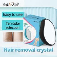 China ODM Organic Crystal Hair Remover Painless Nano-Crystalline Technology Reusable Hand Leg Body Hair Eraser for sale
