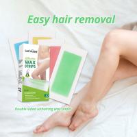 China Painless Wax Strips Hair Remover for Body Bikini Arms 90-98% Hair Removal for sale