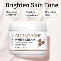 China Glutathione Whitening Face Cream 50g Collagen Moisturizer for Dark Skin All Skin Types for sale