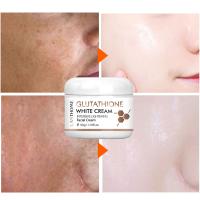 China Glutathione Whitening Face Cream 50g Collagen Moisturizer for Dark Skin All Skin Types for sale