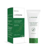 China 50g Tea Tree Face Wash Acne Treatment Salicylic Acid Cleanser for Oily Skin for sale