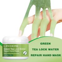 China Green Tea Hand Mask Exfoliating Whitening Anti-Aging Repair 20ml Moisturizing for sale